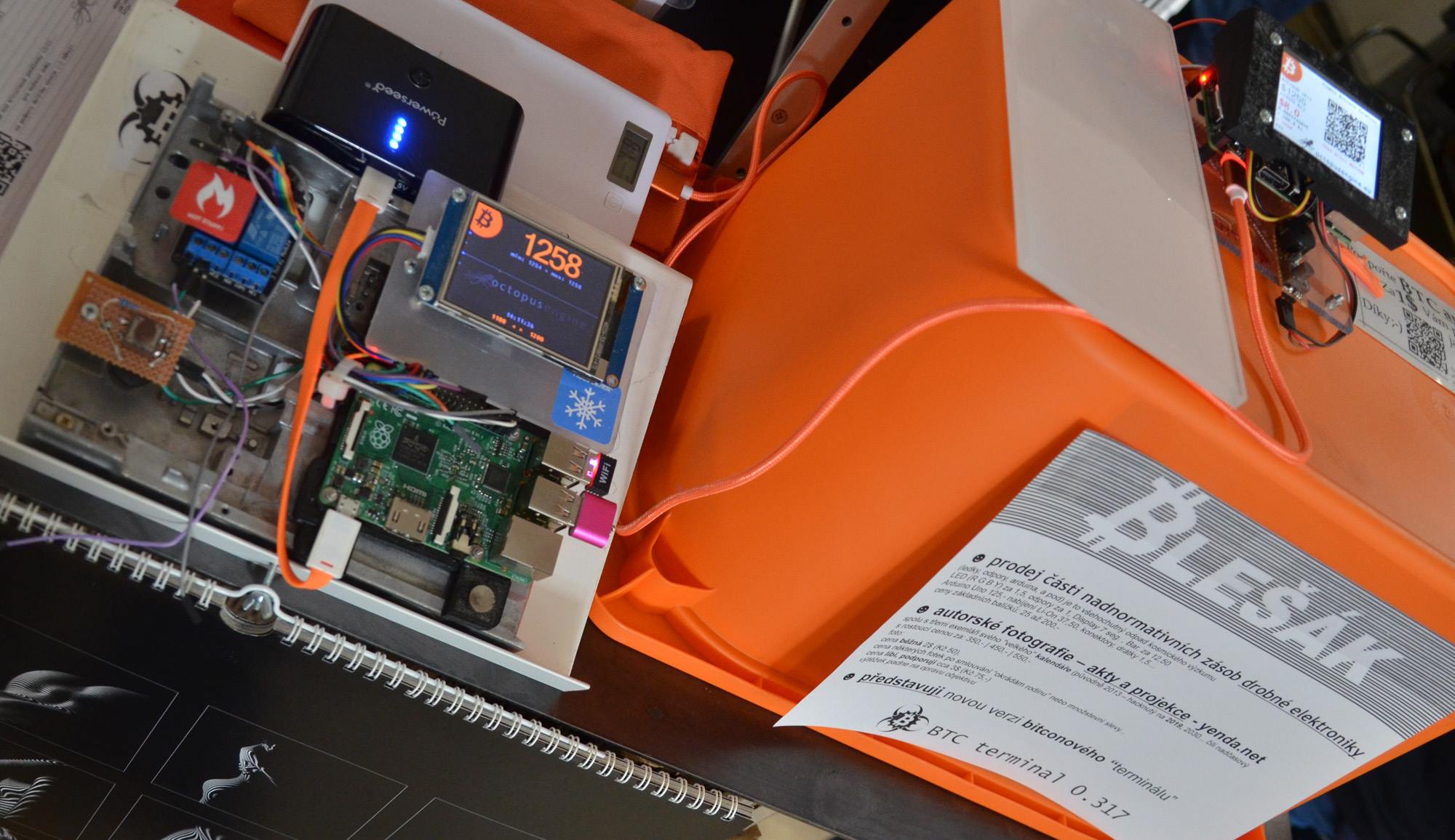 simple bitcoin terminal – octopus engine